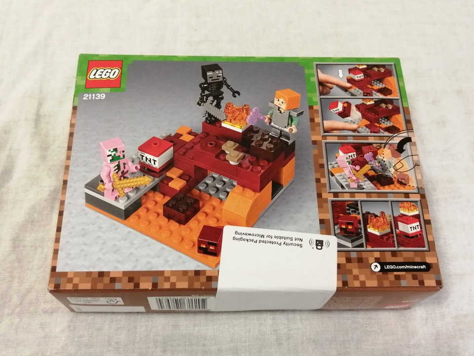 LEGO Minecraft 21139 THE NETHER FIGHT - Brand new sealed box | eBay