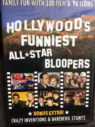 HOLLYWOOD’S FUNNIEST ALL-STAR BLOOPERS ~ DVD ~ SEALED!!! | eBay