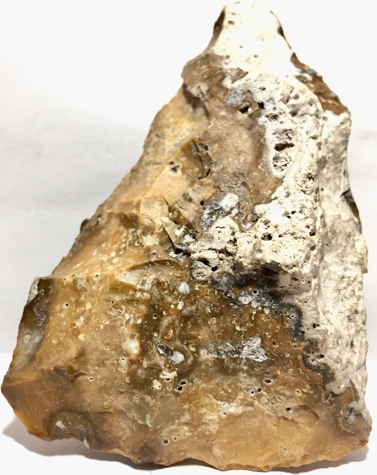 100% Authentic Prehistoric Knife Blade Hand Axe USA Native Neolithic ...