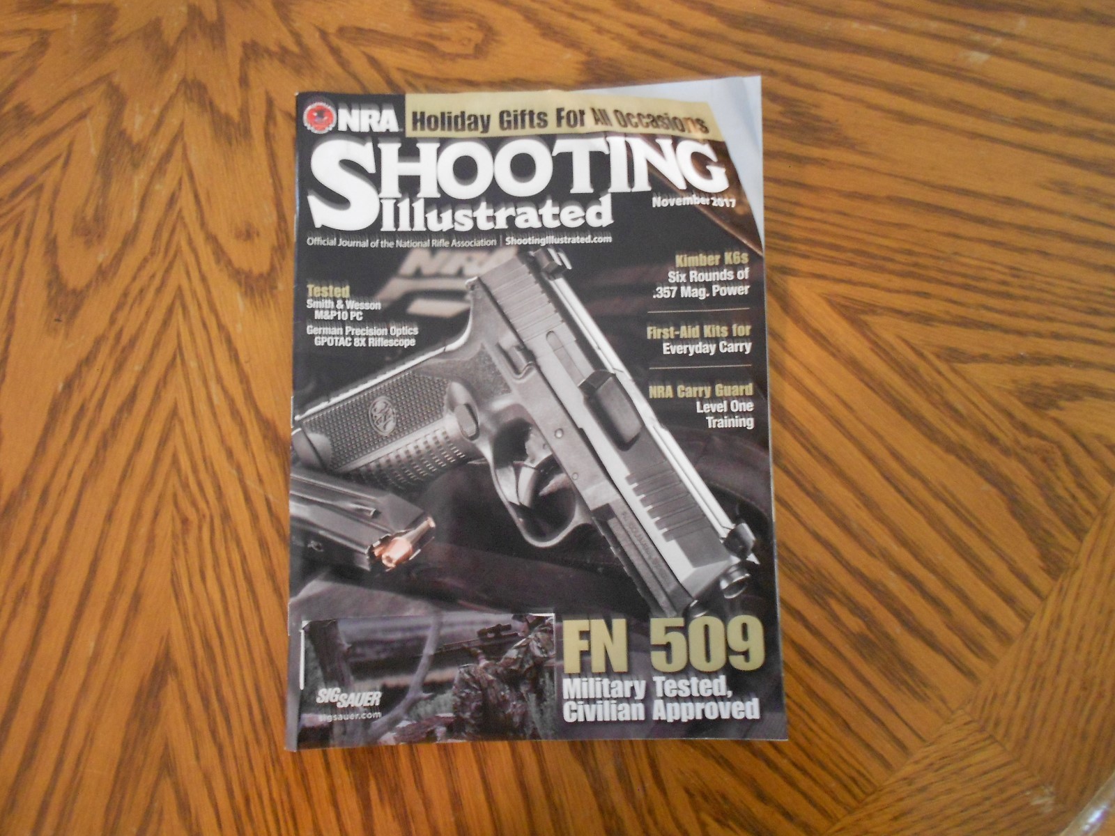 NRA Shooting Illustrated Magazine October and November 2017 | eBay