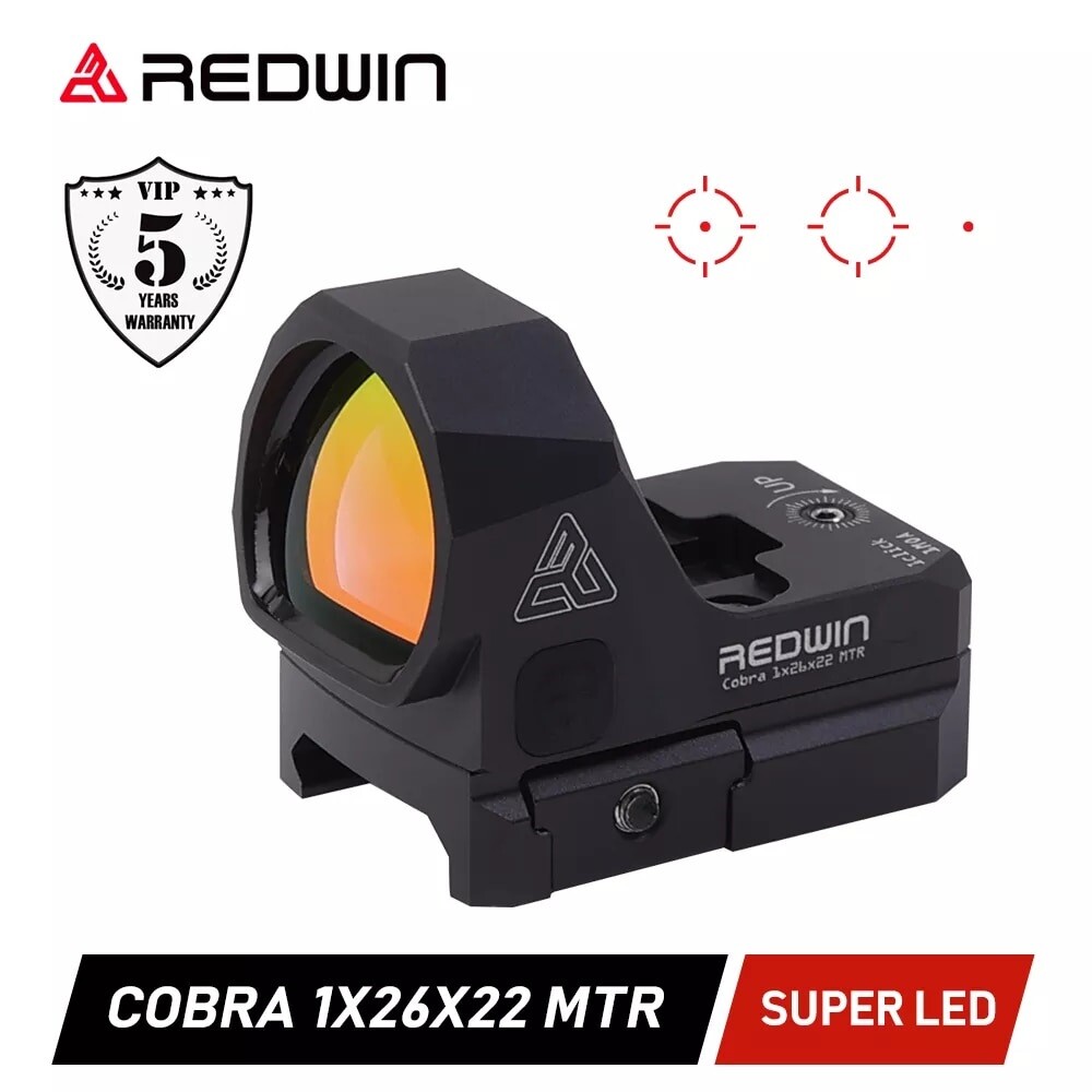 Shake Awake - RMR Footprint - Multi-Reticle - RedWin Cobra Red Dot ...
