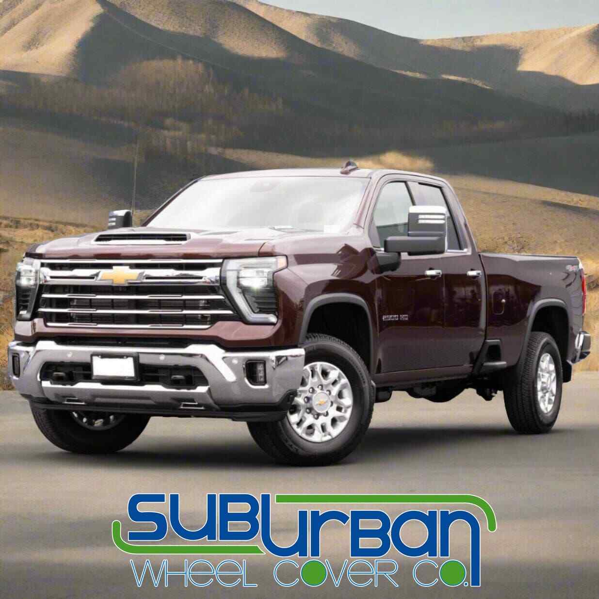 ONE 2020-2024 Chevrolet Silverado 2500 3500 LTZ 18" Wheel Center Cap ...