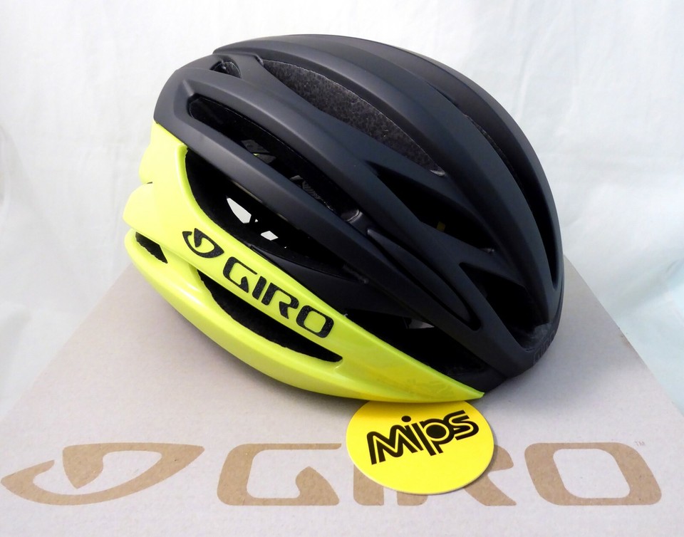 Giro Syntax MIPS Highlight Yellow Small | eBay