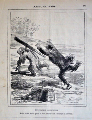 Le Charivari “Actualites” Lithograph By Cham, 88, 1874 (037) | eBay