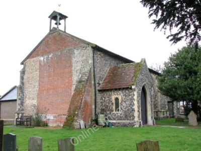 Photo 6x4 The church of St Mary in Burston Burston/TM1383 St Mary's ...