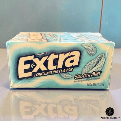 Extra Smooth Mint Sugarfree Gum 15 Count (Pack of 10) | eBay