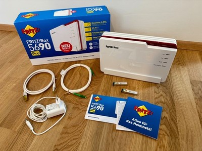 AVM FRITZ!Box 5690 Pro Wi-Fi 7 Premium DSL+Glasfaser-Router_DE-Version ...
