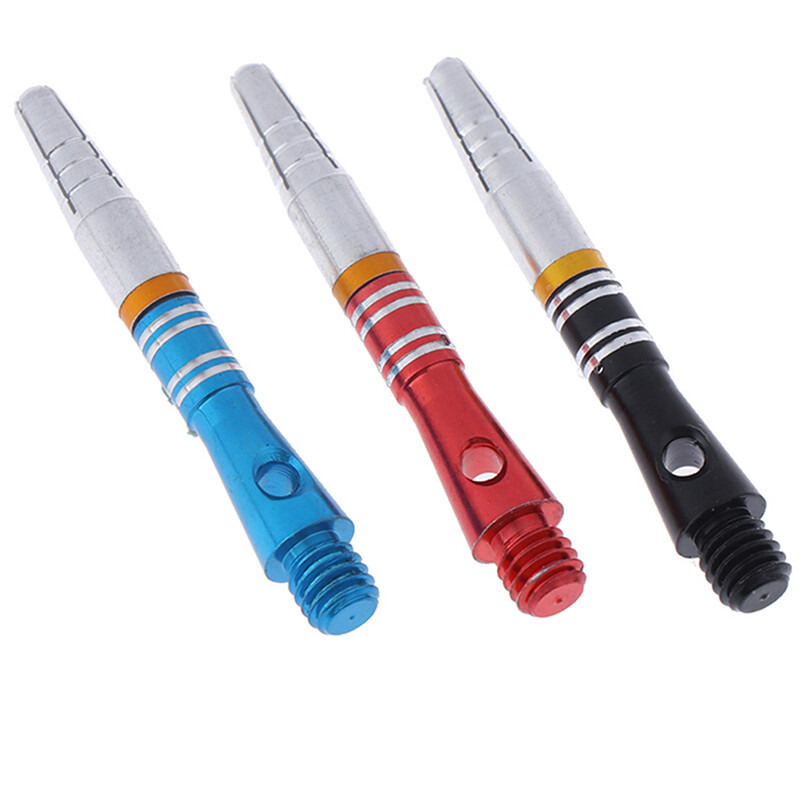 3Pcs Aluminum Alloy 360 Degreed Rotating Medium Dart Shafts Stems PY.sf ...
