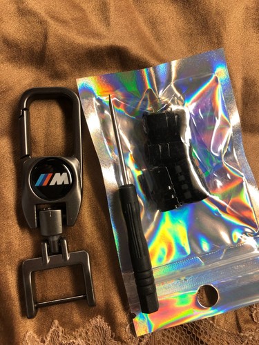 For BMW M Line Metal Leather Keyring Luxury Keychain High Quality Key ...