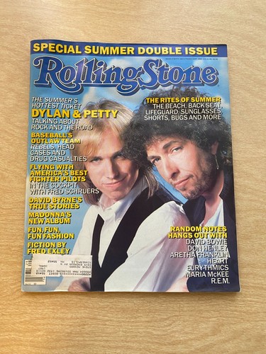 Rolling Stone Issue 478/479 July 17 1986 Tom Petty Bob Dylan Rock n ...