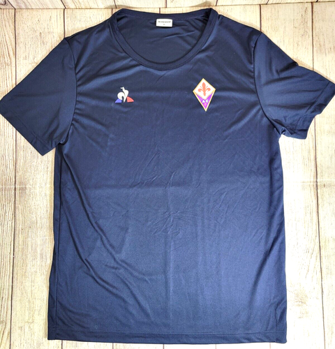 ACF Fiorentina Jersey Football Shirt Blue Le Coq Sportif Size Adult XL ...