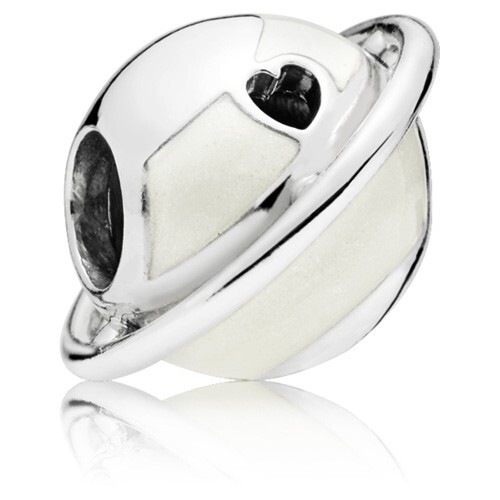 Pandora Cosmo Bead Planet Of Love Sterling Silver & Enamel Charm ...