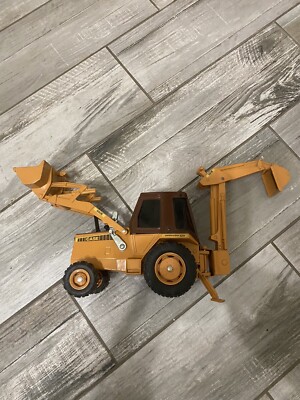 Ertl Case 580 Super E Loader Backhoe 1/16 Scale Brown Cab | eBay
