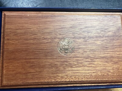 1987 Constitution $5 $1 Gold Silver Proof UNC Set, Display Box COA ONLY ...