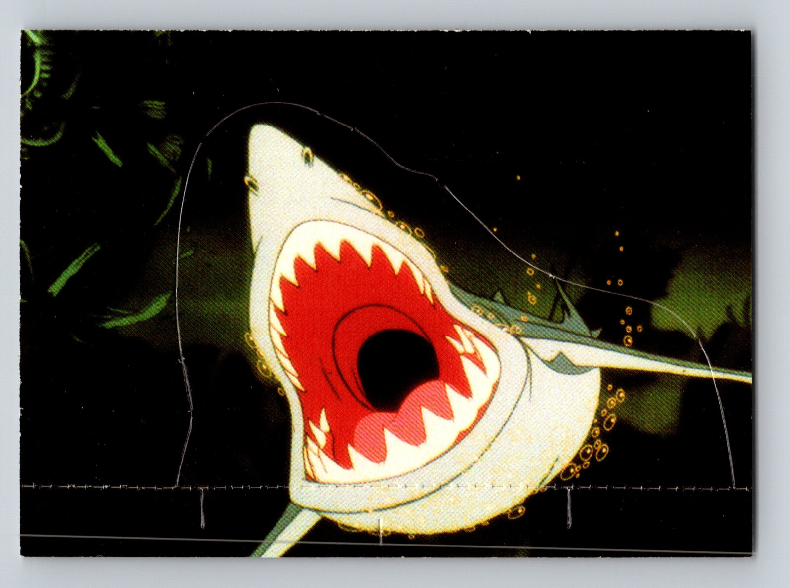 1991 Pro Set Disney The Little Mermaid Stand Up #1 Shark Insert Trading ...