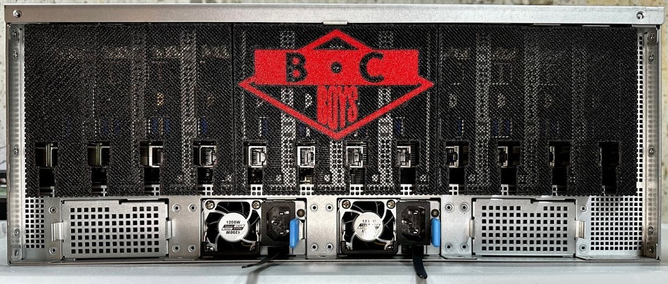 BC-250 Dust Cover For The Asrock 4U12G Case BC250 BC Boys Edition AMD ...