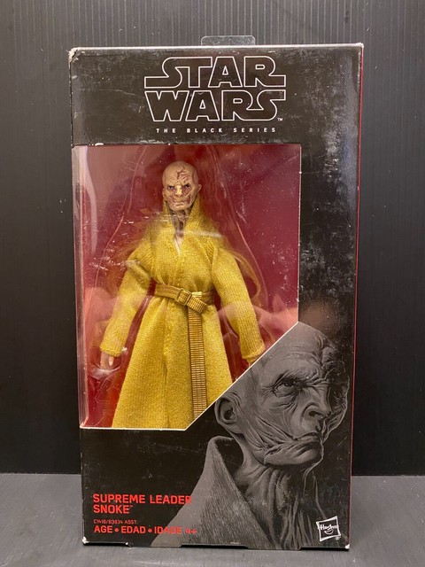 Hasbro Star Wars The Black Series Supreme Leader Snoke Action Figure ...