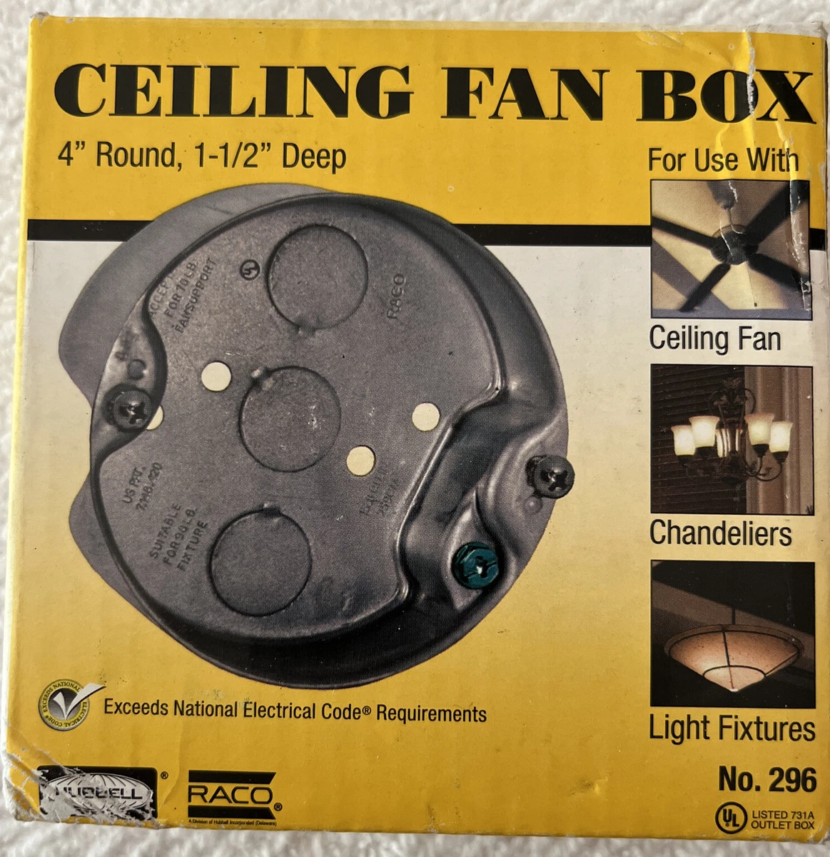 Raco Ceiling Fan Box