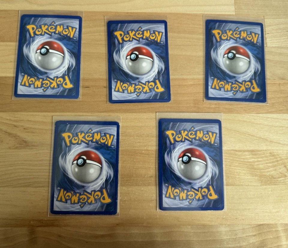 POKEMON EREADER 5 CARD RARE HOLO LOT (DEWGONG, GOLEM, CHANSEY EX...) | eBay