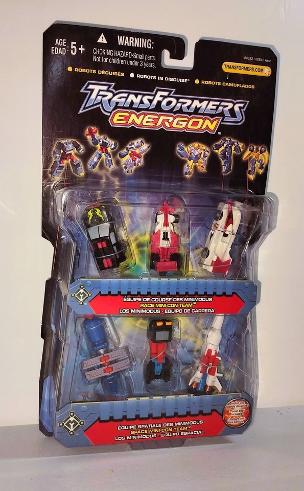 Transformers Energon Race Mini-Con Team & Space Mini-Con Team SEALED ...