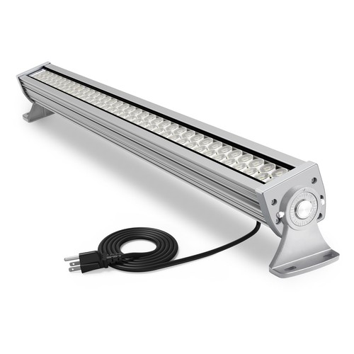 LED Work Light Bar, 80W 7200lm 5700K 40in Linear Shop Lights 35°Beam ...