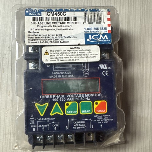 NEW GENUINE IMC ICM450C 3-PHASE VOLTAGE MONITOR | eBay