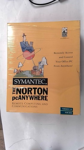 07-00-01185, NORTON ANYWHERE SYMANTEC NORTON ANYWHERE DOS 5.0 31/2 DISK ...