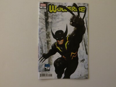 Marvel Comics Wolverine #49, Black Costume Variant Cover Edition! | eBay
