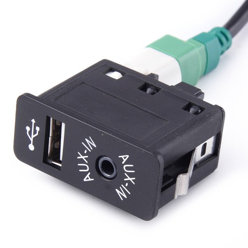 USB AUX IN Switch Socket Cable Adapter Fit for Mini Cooper R50 R52 R53 ...