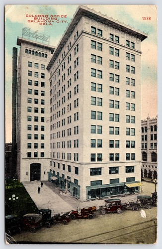Oklahoma City~Rooftop Sign on Colcord Office Building~Soldier Mail ...