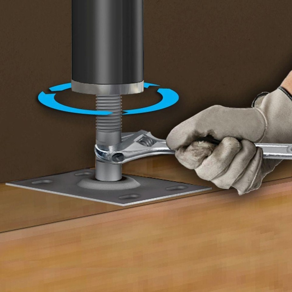 Jack Post 8 ft. x 4 in. Adjustable Range Self-Centering Pilot ...