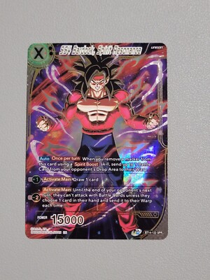 SS4 Bardock, Spirit Resonance SPR BT14-122 Dragon Ball Super Card Game | eBay