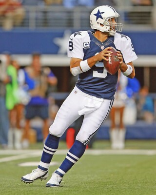 Dallas Cowboys TONY ROMO 8x10 Photo Football Print Throwback Uniform ...