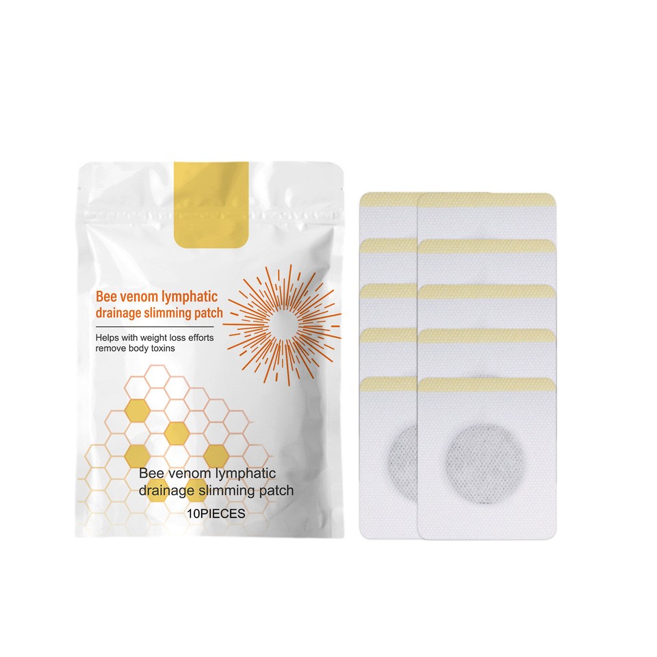 2025 Bee Venom Lymphatic Drainage and Slimming Patch for Women and Men ...