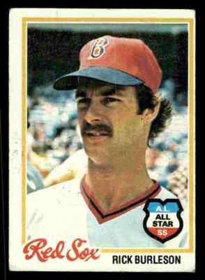 1978 Topps Rick Burleson #245 - Boston Red Sox | eBay