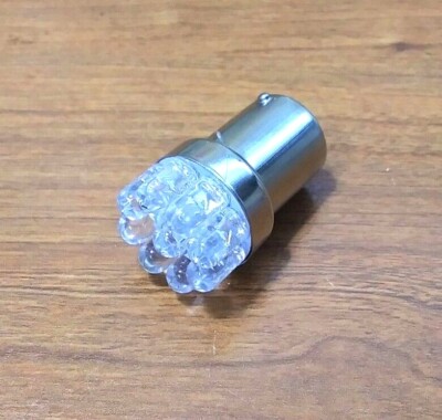 BBT Super Bright 12 volt Red LED 1141/BAY15S/1156 Light Bulb with 9 ...