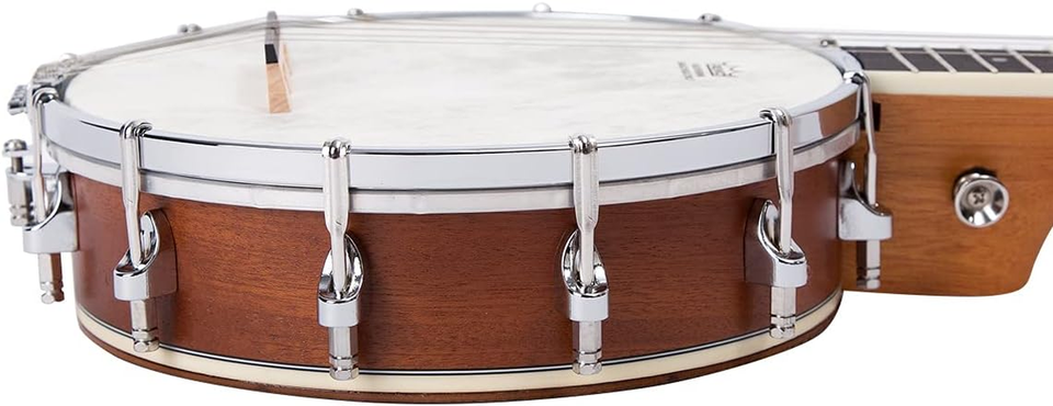 5 String Banjo Mini - 26 Inch Travel Banjo Sapele Body Closed Solid ...