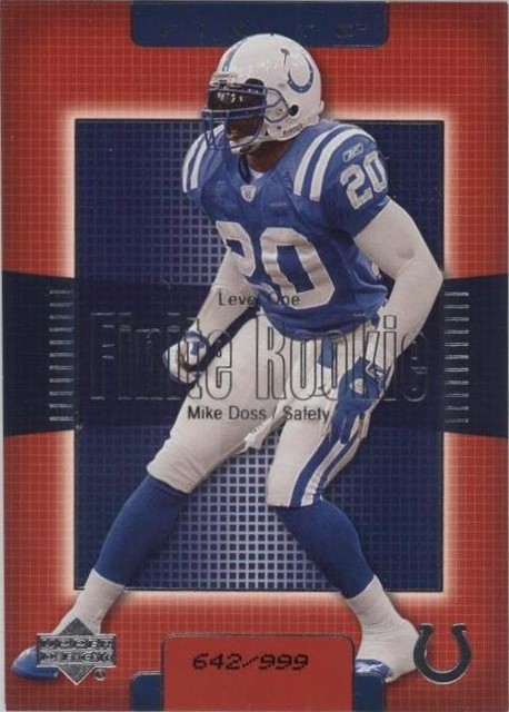 2003 Upper Deck Finite - #205 Mike Doss /999 (RC) for sale online | eBay
