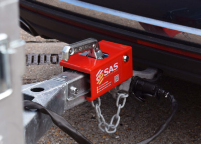 SAS ORIGINAL HL2 TRAILER HITCH LOCK, SUITS UNBRAKED PRESSED STEEL STYLE ...