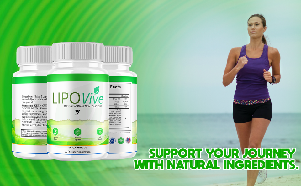 (5 Pack) Lipovive Capsules Lipo Vive Advanced Wellness Formula (300 ...