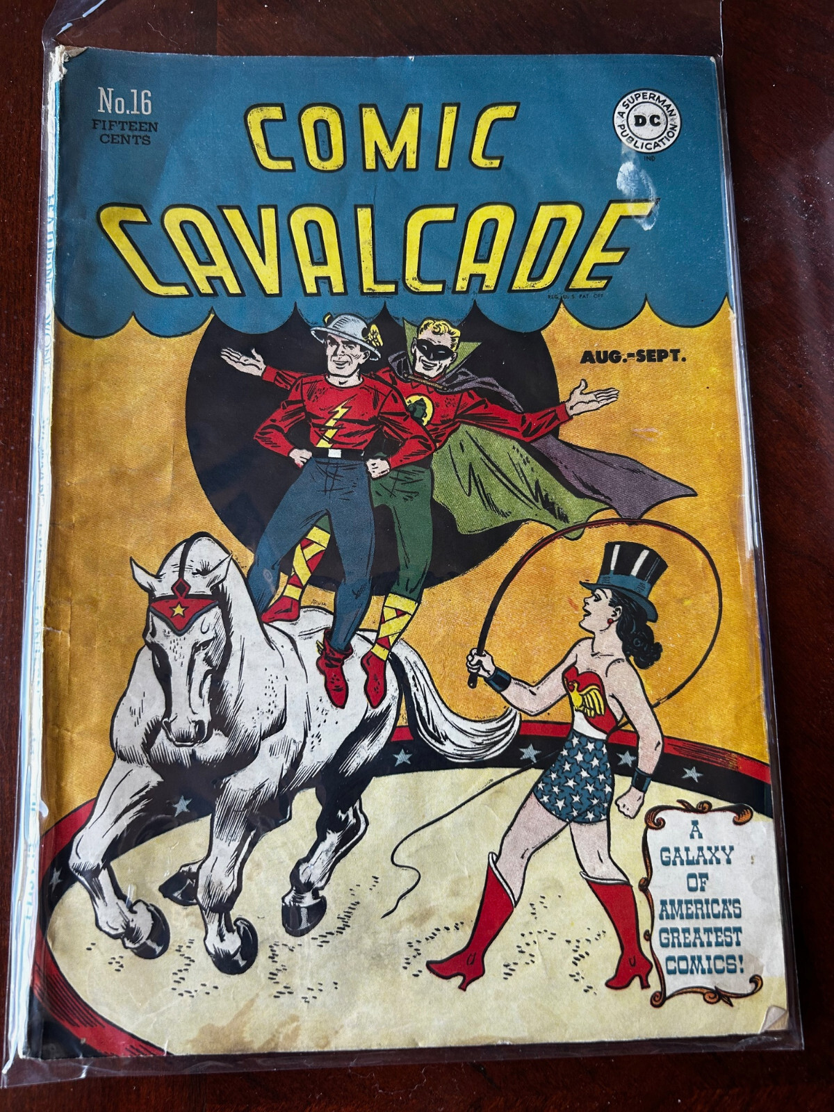 comic books for sale DC Comic Cavalcade 1946 #16 | eBay