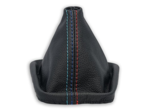 FOR BMW E36 BMW E46 GEAR SHIFT BOOT GAITER COVER LEATHER STITCH MPOWER ...