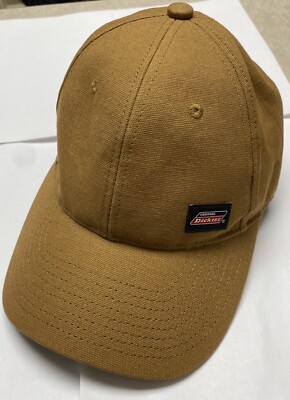 Dickies Hat Cap Snapback Fit Brown Adult Men’s Workwear | eBay