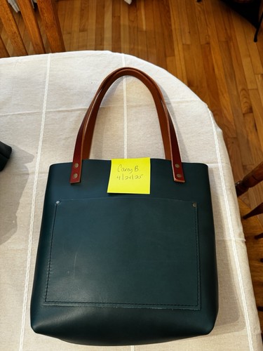 New with Tags - Portland Leather Goods Leather Tote Bag - Caribbean ...