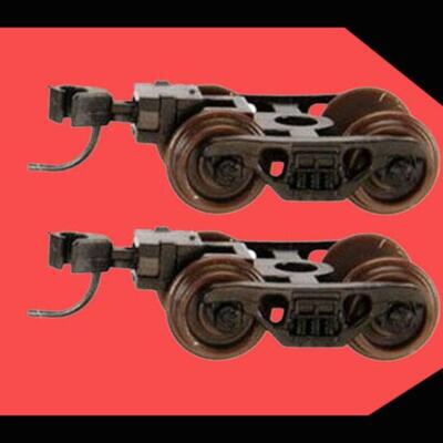 100 TON ROLLER BEARING TRUCK W/ACCUMATE COUPLER 22071 ATLAS N SCALE | eBay