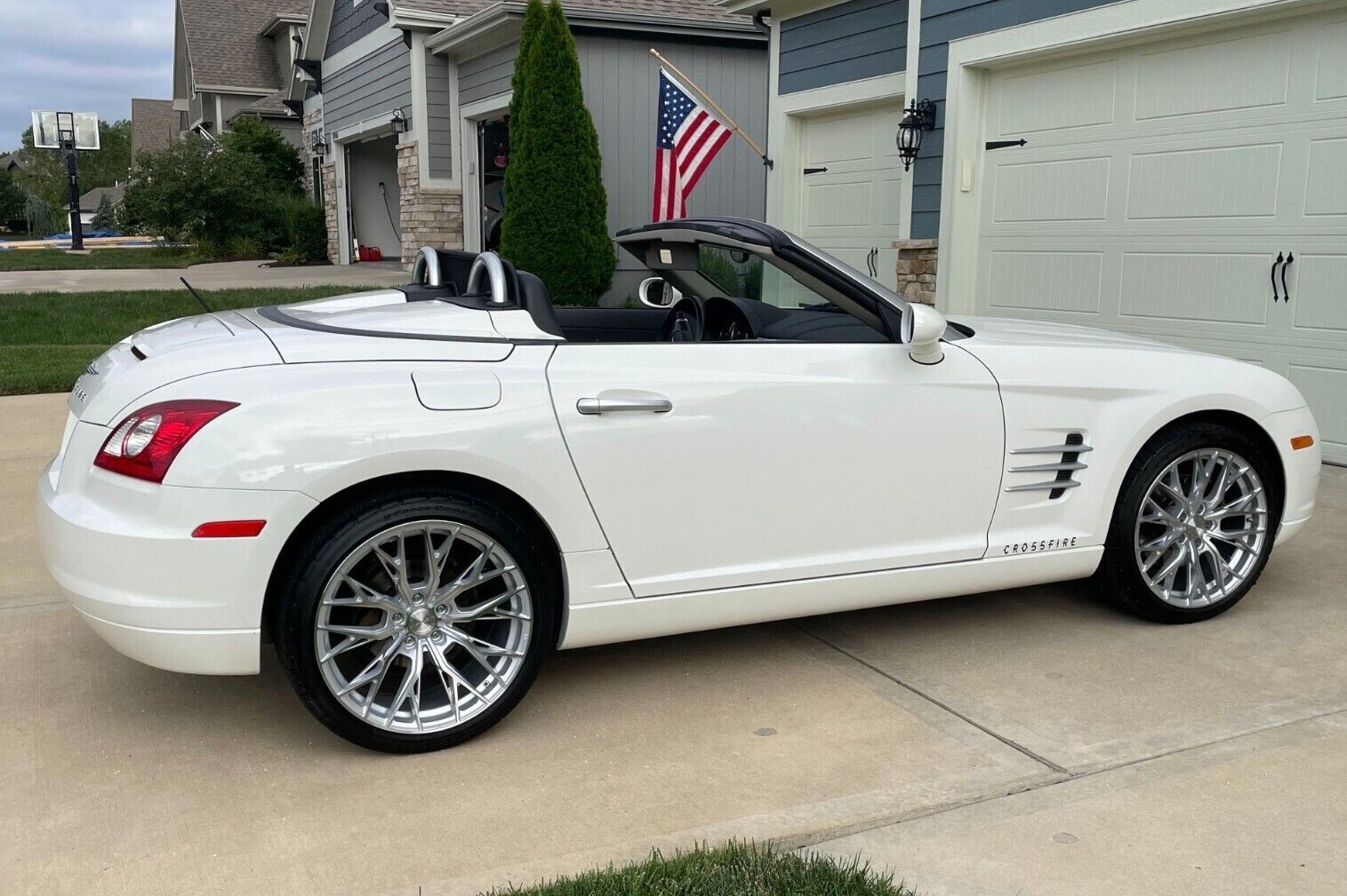 Wheels For Chrysler Crossfire MRR GF5 18x8.5 / 19x9.5 5x112 Silver Rims ...