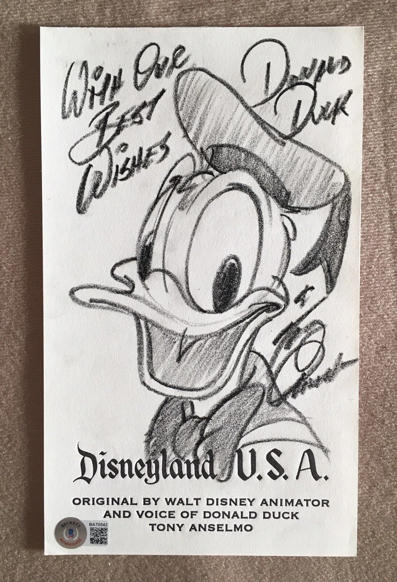 Donald Duck Sketch