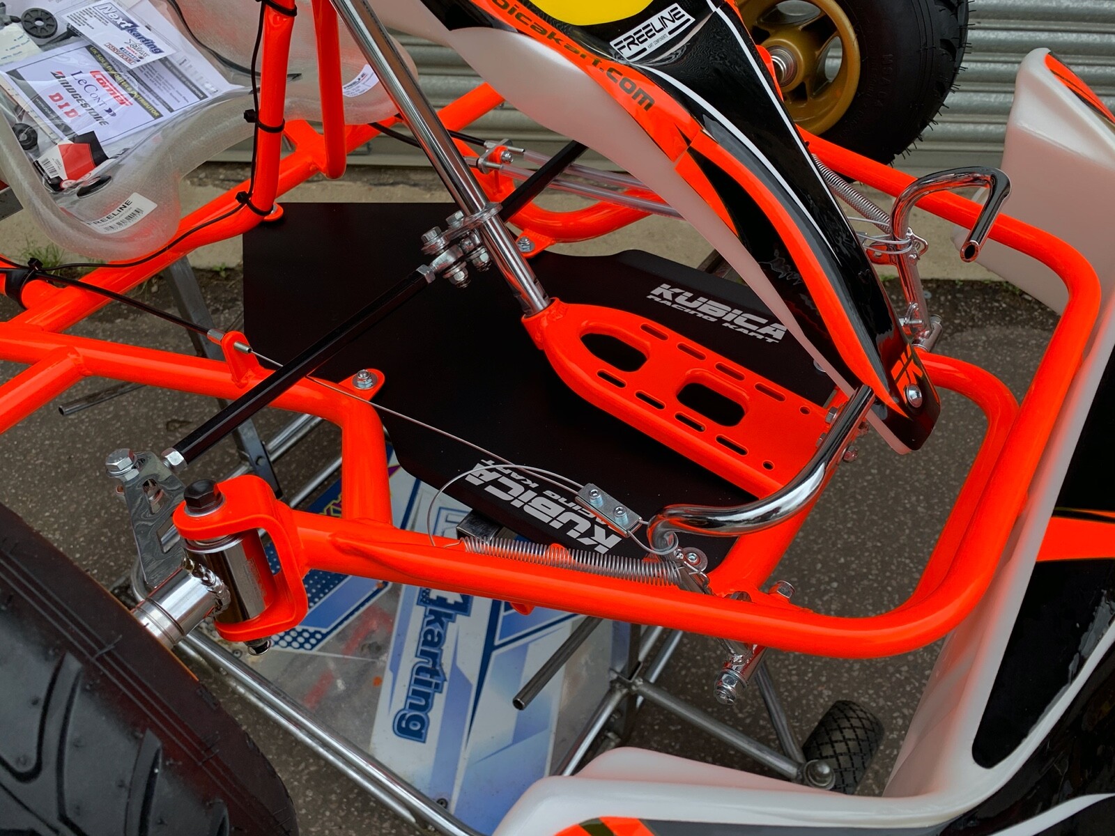 RK KUBICA Bambino Kart New - Comer C50 Engine - | eBay UK