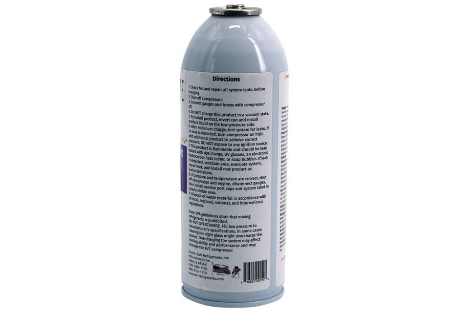 Enviro-Safe 134a Replacement Refrigerant w/ Stop Leak Can & Gauge Kit ...