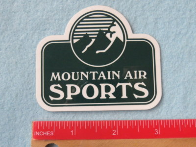 Collection Autocollant - Mountain Air SPORTS Equipment - Santa | eBay